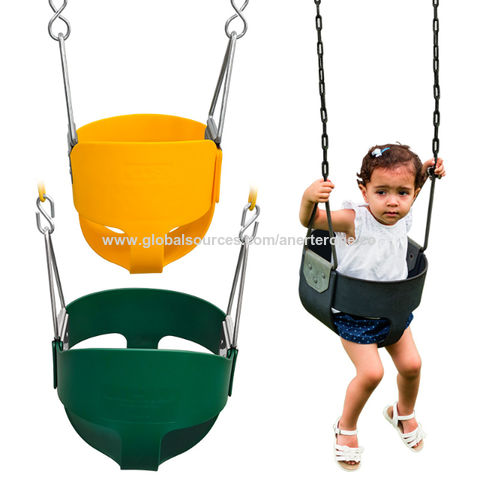 Buy Wholesale China High Back Full Bucket Toddler Swing Seat With ...