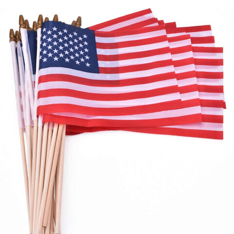 Buy Wholesale China Custom Hand Waving Flag Mini National Stick Flag ...