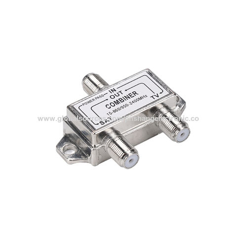 Buy Wholesale China 2-way Satellite Combiner Splitter 5-2400 Mhz Catv ...