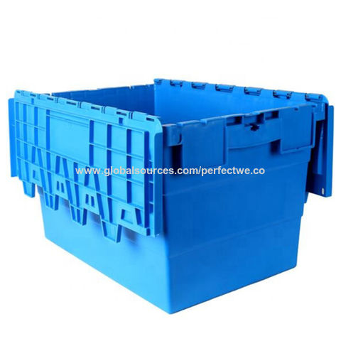 Buy Wholesale China Reusable Turn Trip Tote Box Turnover Bins Nestable ...