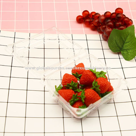 Buy Wholesale China Pet Plastic Security Fruit Packaging Punnets Fruit ...