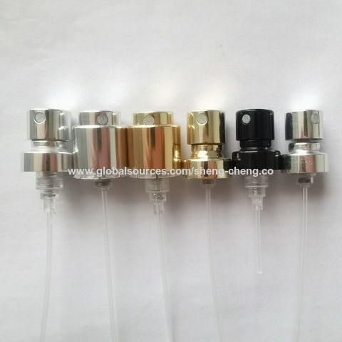 Buy Wholesale China Fea 15mm Aluminum Silvery Crimp Fine Mist Sprayer Perfume Spray Pump For ...