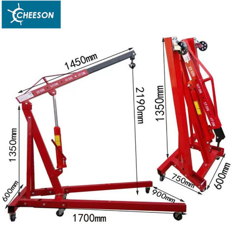 Buy Wholesale China 2ton Folding Type Engine Crane & Engine Crane at ...
