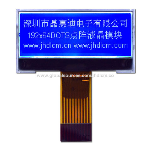 Buy Wholesale China 1.5 Inch Serial Panel 192x64 Lcd Display Screen ...