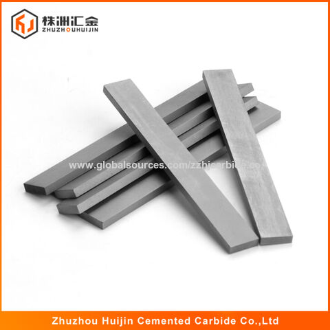 Tungsten Carbide Rectangular Bar/strip For High-end Cutting Blades ...