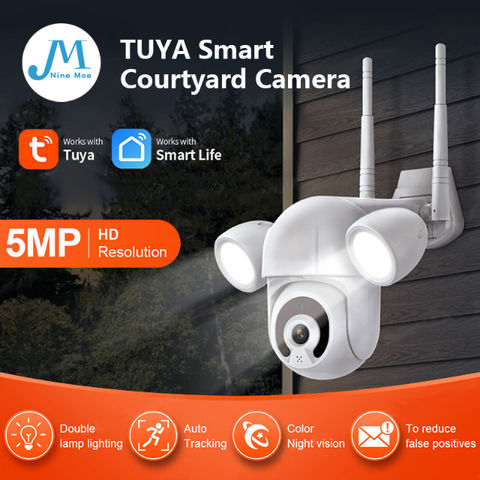 Buy Wholesale China Tuya Smart 5mp Hd Dual Light Dome Camera Tuya Smart ...