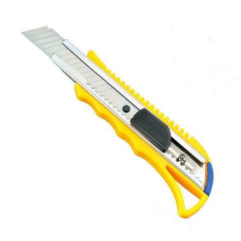 Buy Wholesale China Plastic Handle Carbon Steel Blade Retracting Box ...