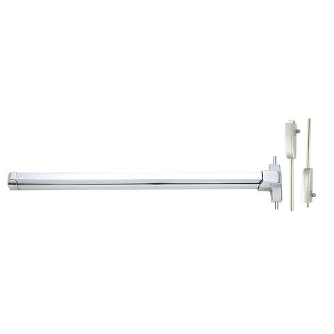 Stainless Steel Fire Rated Exit Device Full Length Bar With Vertical ...