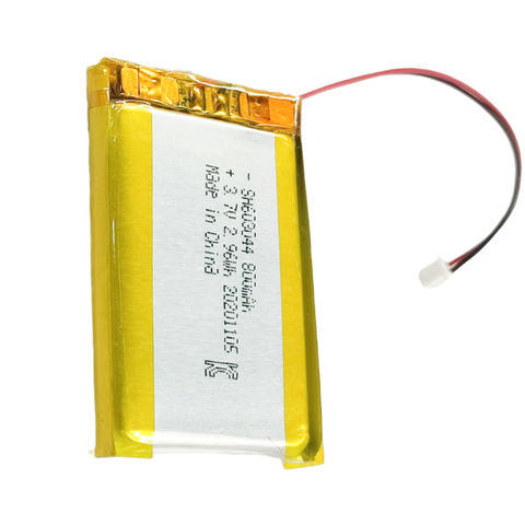 Buy Wholesale China Smart Watch 603044 3.7v 800mah Ultra Small Battery ...