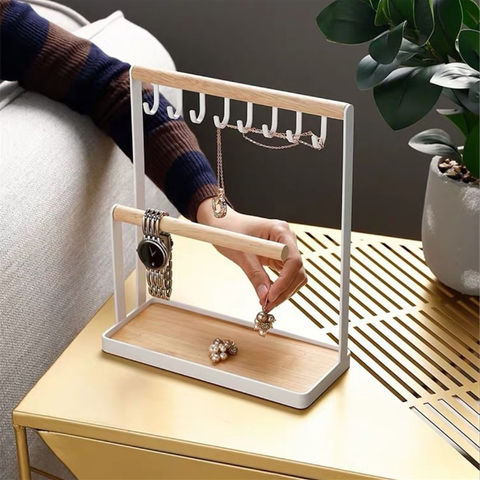 Buy Wholesale China Jewelry Display Necklace Rack Iron Ear Ornaments ...