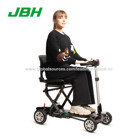 Buy Wholesale China Foldable Fiber Carbon Scooter 4 Wheel Jbh Fbc01 Lightweight & Foldable Fiber ...