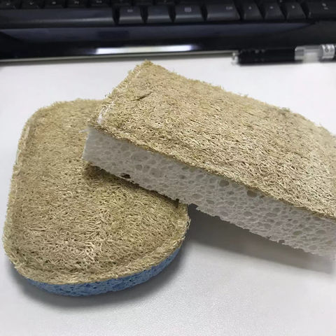 Buy Wholesale China Loofah Wood Pulp Dishwashing Sponge Kitchen Sponge ...