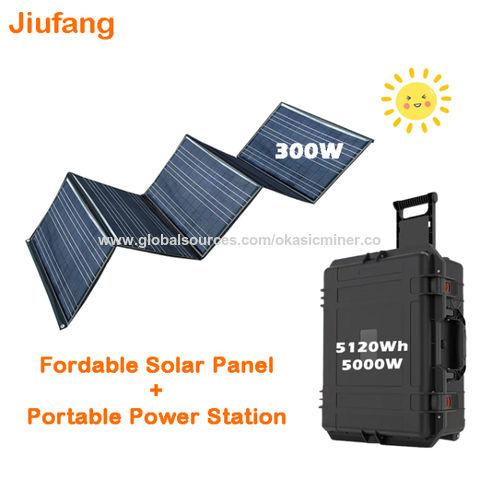 Buy Wholesale China Waterproof 5000w Portable Power Station 5kw Solar ...