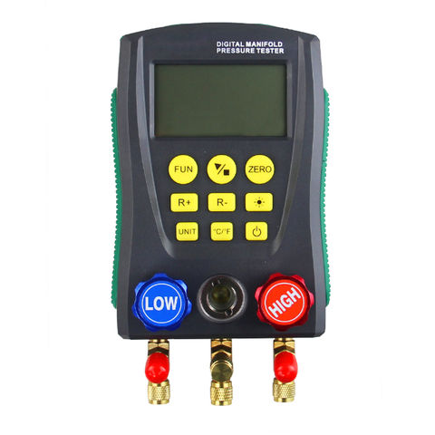 Buy Wholesale China Manifold Refrigerant Pressure Gauge Temperature ...