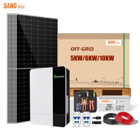 Buy Wholesale China 6kw Off Grid Solar System Complete Equipment Hot ...