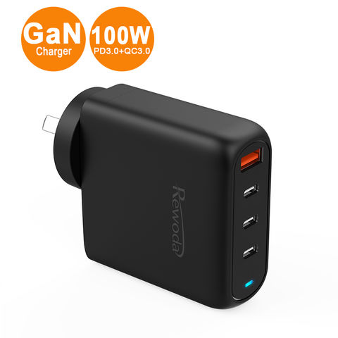 Buy Wholesale China Gan 100w 4 Ports Desktop Charger Multi Function Pd3 ...