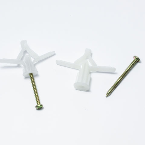 Buy Wholesale China Nylon Wing Toggle With Self Tapping Screw Plastic ...