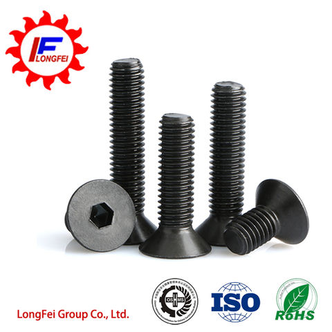 Buy Wholesale China Hex Recess Flat Head Screw Steel/sus18-8 M2 M3 M4 ...