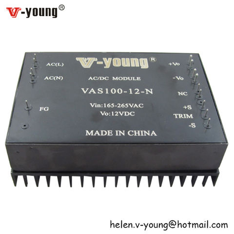 100w To 12v Ac-dc Converter Power Module, 3000w Isolated Pin Type Pcb ...