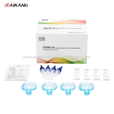 Buy Wholesale China Stock Original Aikang Saliva Test Kit Cov-id 19 ...