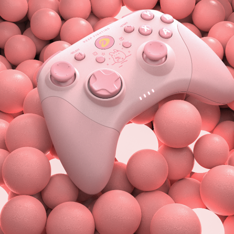 Buy Wholesale China Pink Wireless Bluetooth Gaming Controller Gamepad ...