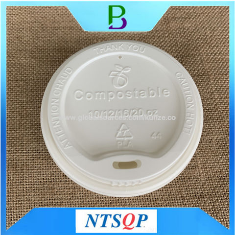 Buy Wholesale China Biodegradable Disposable Eco-friendly Pla Cup Lids ...