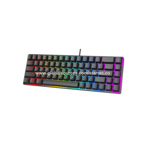Buy Wholesale China 60% Size Mini Membrane Gaming Keyboard & New ...