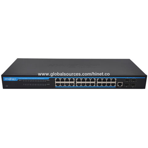 Buy Wholesale China L3 Gigabit Ethernet Switch 24-port 10/100/1000base ...