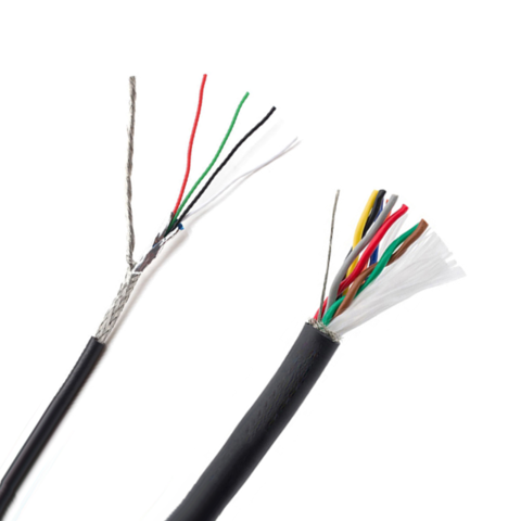 Buy Wholesale China 2 Core Low Noise Transparent Red Black Parallel ...