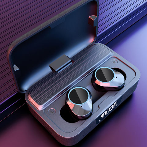 Buy Wholesale China G02 Pro Metal Tws Earbud With 3350mah Power Bank ...