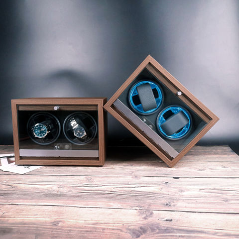Buy Wholesale China Walnut Man Wood Automatic Watch Winder 2 Watches ...