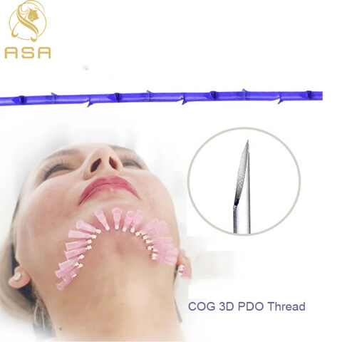 Buy Wholesale China Mint Mono Screw Pdo Threads For Neck Face Under Eyes Lift Treatment Cost ...
