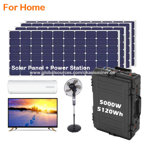 Buy Standard Quality China Wholesale Home Solar Generator 5kw Solar ...