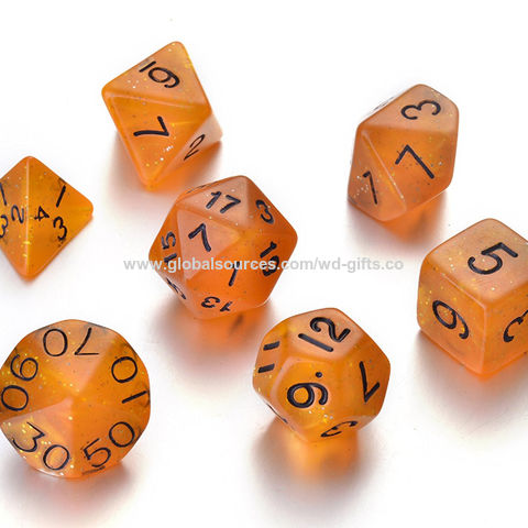 Buy Wholesale China Polyhedral Dice 7pcs Polyhedral Role Playing Game ...