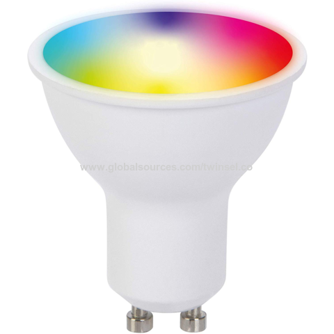 Buy Wholesale China Led Bulb Smart Bulb Wi-fi Led Bulb Gu10 5.5w Cw/rgb ...
