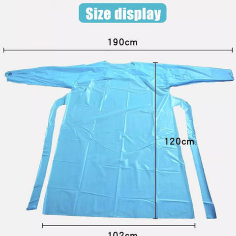 Buy China Wholesale Medical Plastic Disposable Medical Apron Isolation ...