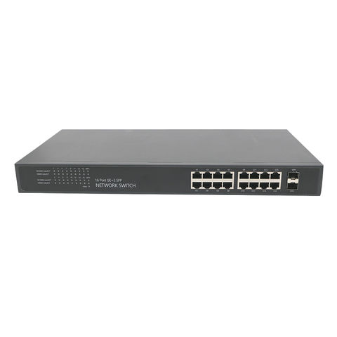 Buy Wholesale China As-ds16g2f 16 Ports 2 Sfp Enterprise Gigabit ...