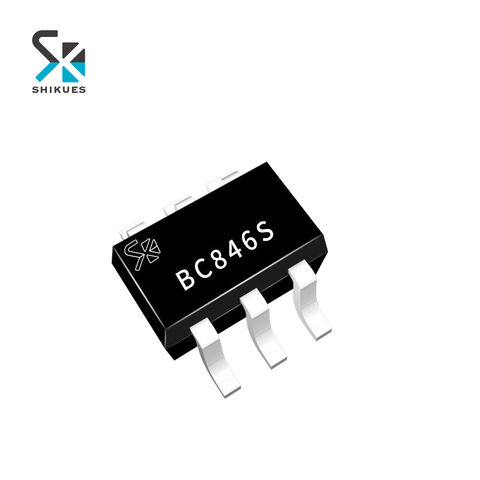 Buy Wholesale China Shikues Dual Npn Transistor Bc846s Sot-363 Bipolar Power Transistors ...