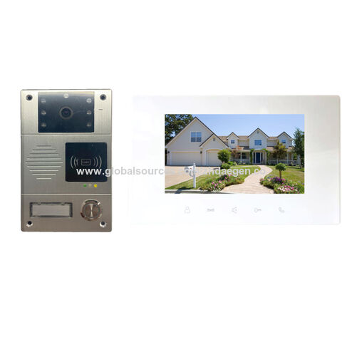 Buy Wholesale China 7 Inch Color Monitor Interphone Video Door Phone ...