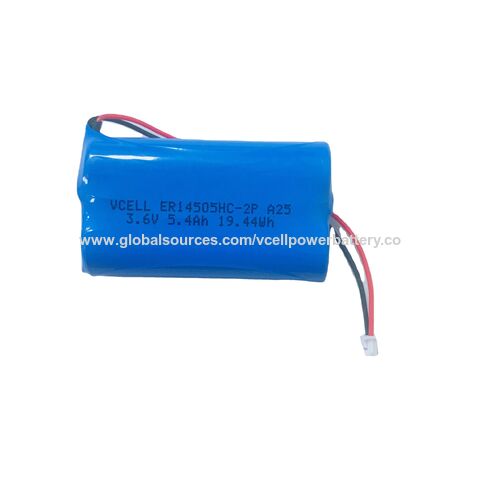 Buy Wholesale China Wholesale Er14505hc 3.6v 5.4ah Primary Lithium ...