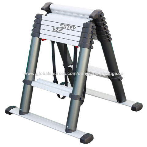 Bulk Buy China Wholesale 2.3(m) Telescopic Round Tube Stepladder/multi ...