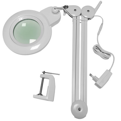 Buy Wholesale China Portable Desktop 5x Diopter Magnifier Clamp Lamp ...