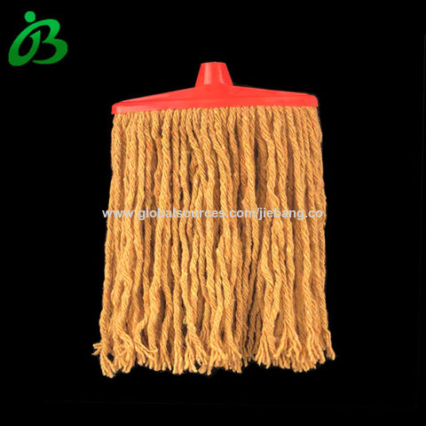 Cotton Mop With Solid Wood Handle Cotton Wet Mop 100% Cotton Yarn Yacht ...