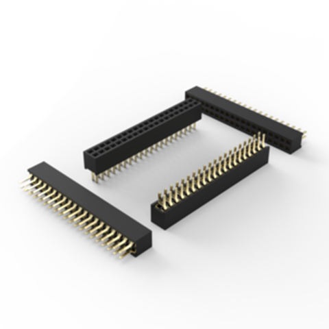 Buy Wholesale China Female Header Connector Pitch 1.27mm 2x20p Optinal ...