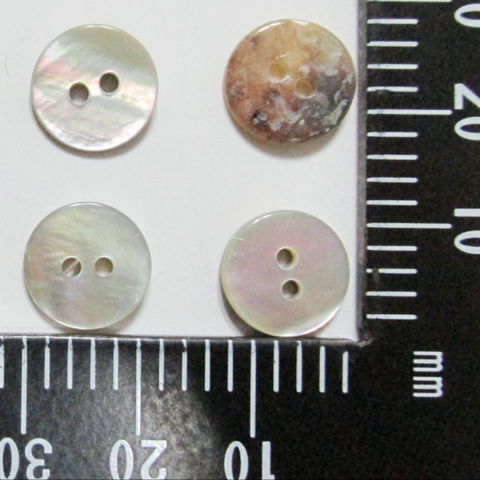 Buy Wholesale China Shell Button, Mop Shell Button, Natrual Color 16l ...