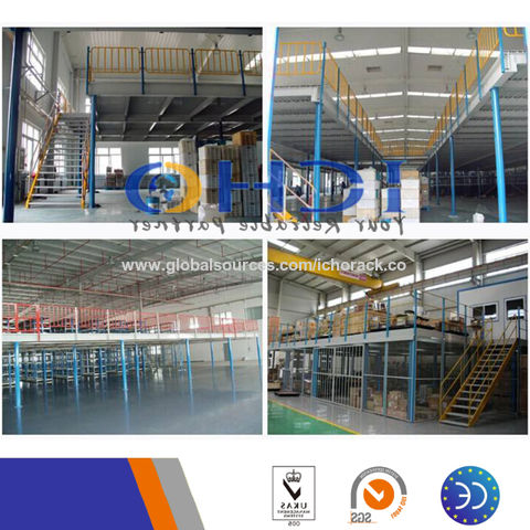 Buy Wholesale China Industrial Steel Mezzanines Racking Multi-level ...