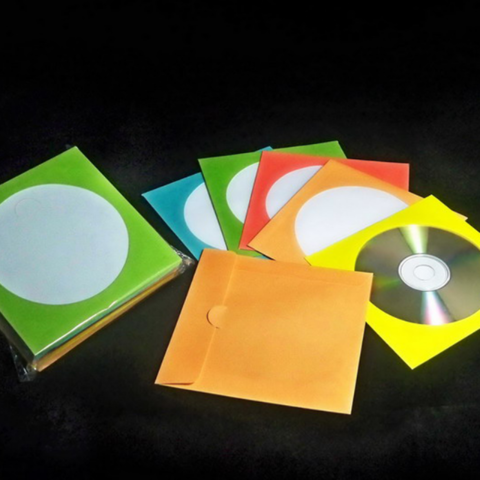 Buy Wholesale China Color Paper Sleeve For Dvd And Cd Disc Sleeves ...