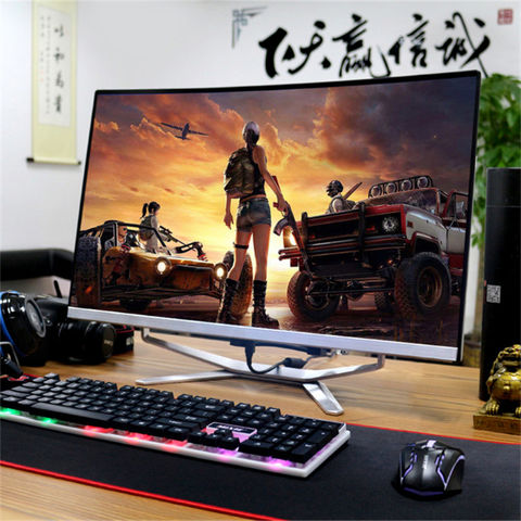 Buy Wholesale China 27" Inch Curved Gaming All In One Pcs I3 10100f ...