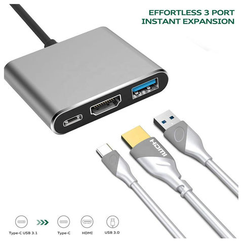 Buy Wholesale China 3 Ports Instand Expansion Type C Hub & Instand ...