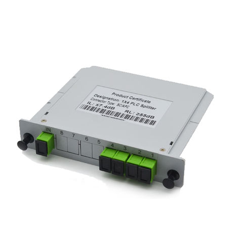 Buy Wholesale China 0.9mm Mini Ftth Plc Splitter 2way 4way 8way 16way 1 ...
